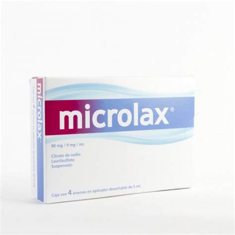 Microlax 450mg Enemas C 4 Aplicadores Emerita Farmacias