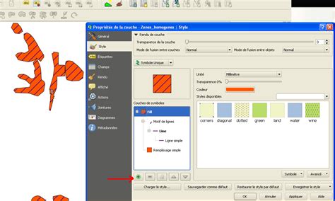 Overlaying Polygon Filled With Solid Colour With Diagonal Lines In Qgis