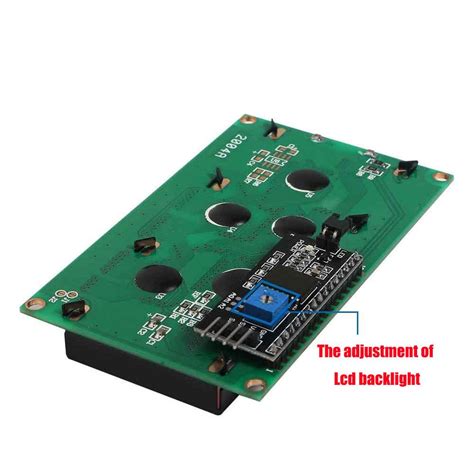 Lcd 2004 Iici2ctwi 2004 Character Module Display Blue Screen For Arduino Uno Mega 2560