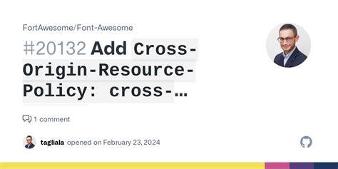 Add `cross Origin Resource Policy Cross Origin` Header To Cdn · Issue