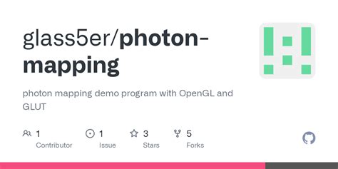 GitHub Glass Er Photon Mapping Photon Mapping Demo Program With OpenGL And GLUT