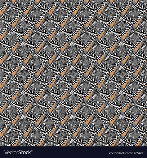 Design Seamless Striped Spiral Diagonal Pattern Vector Image