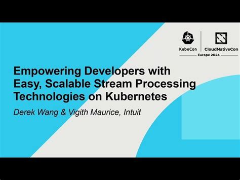 Free Video Empowering Developers With Easy Scalable Stream Processing On Kubernetes From Cncf