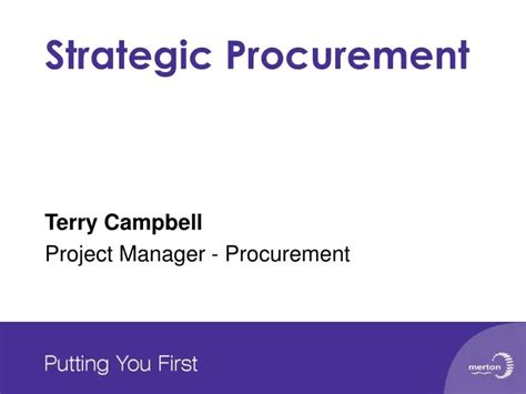 Ppt Strategic Procurement Powerpoint Presentation Free Download Id