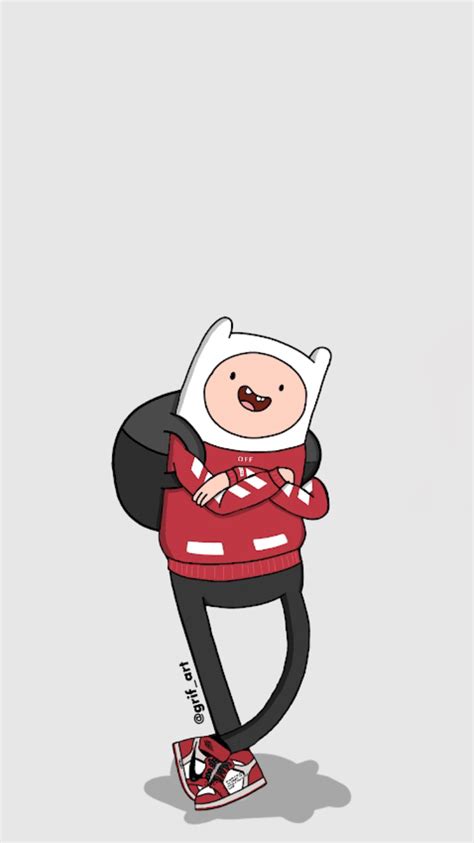 Finn Adventure Time Phone Wallpapers Wallpaper Cave