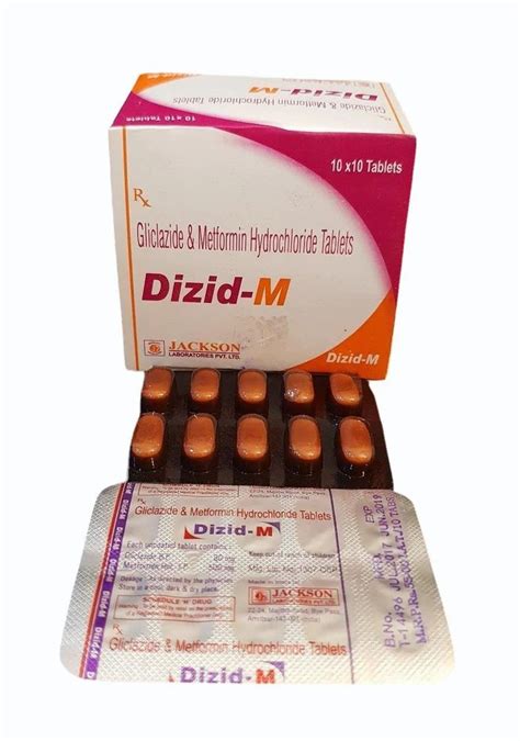 Gliclazide Metformin Hydrochloride Tablets Strength 20 Mg 500 Mg At Rs 550 Box In New Delhi