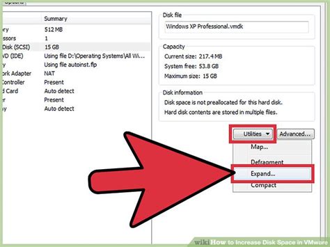 How To Increase Disk Space In Vmware With Pictures Wikihow