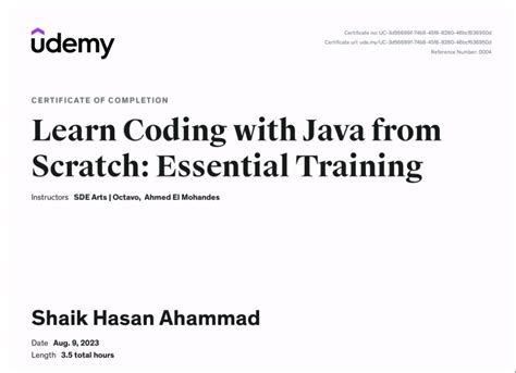 Shaikhasan Ahammad On Linkedin Certificationachievement Achievementunlocked Udemy Acheivement