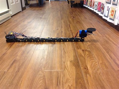 The Lake Erie Mamba Is A 12 Servo Snake Robot Arduino Blog
