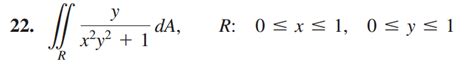 solved in exercises 15 22 evaluate the double integral over