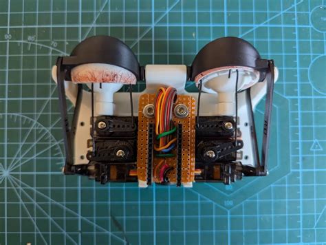 animatronic eyes compact with arduino by morgan manly makerworld
