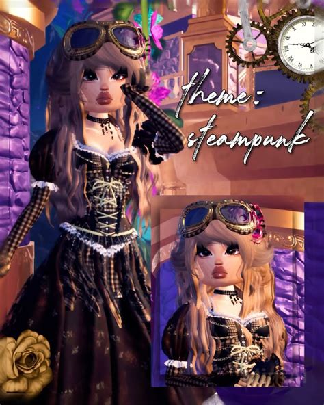 Dress To Impress Steampunk Dti Outfits Ideas Time Traveller Dti