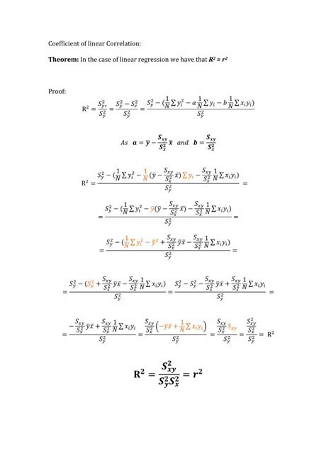 Pdf Coefficient Of Linear Correlation Theorem Dokumen Tips