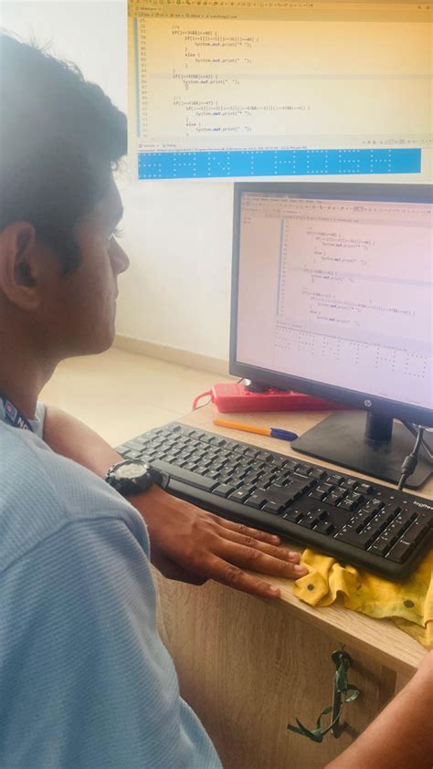 Santhosh Rb On Linkedin Today I Learned Pattern Using Name Program In Java🖥️