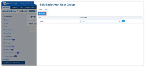 Basic Auth OpenResty Inc Documentation