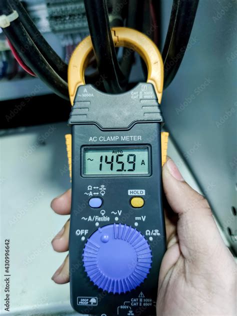 Inspection And Measurement Of Electrical Systems With Meters In Industrial Plants Measuring The