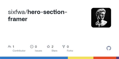 Github Sixfwa Hero Section Framer