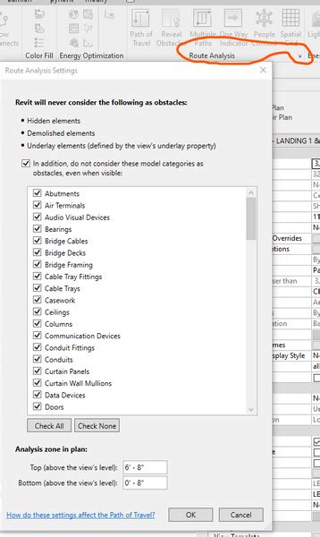 Path Of Travel Not Finding Obstacles Autodesk Community