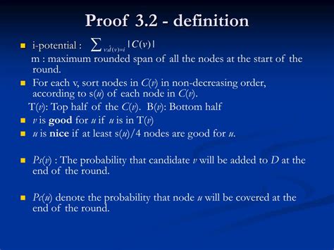 Ppt Cs590a Distributed Network Algorithms Prof Gopal Pandurangan