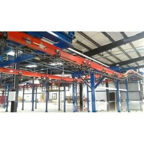 Mild Steel Overhead Conveyor System Automation Grade Automatic