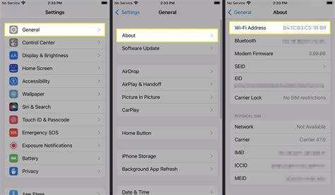 How To Find The MAC Address On An IPad CitizenSide