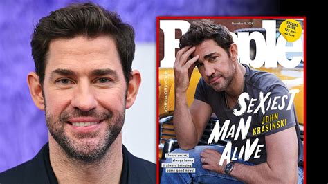 John Krasinski Named People Magazines 2024 Sexiest Man Alive