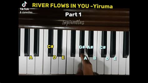 River Flows In You Yiruma Part 1 Easy Tutorial Youtube