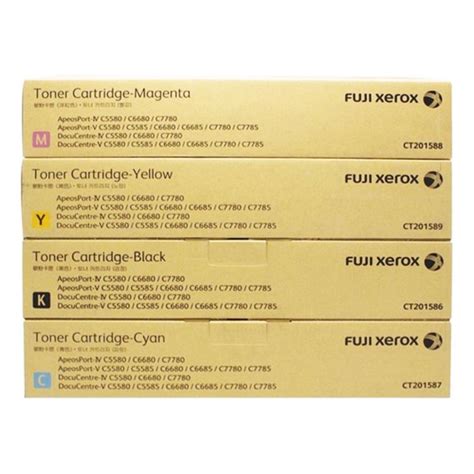 Fuji Xerox Toner Cartridge Apeosport Docucentre Iv V C5580 C5585 C6680 C6685 C7780 C7785