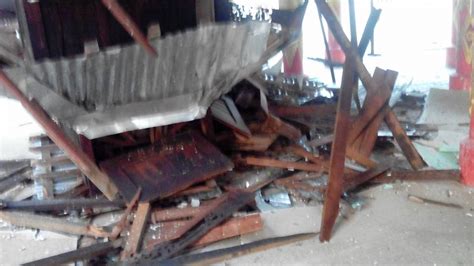 Dvb ေရစႀကဳိတြင္ ေလျပင္းတုိက္ ေနအိမ္မ်ားၿပဳိ အမ်ဳိးသမီး ၁ ဦးေသဆံုး