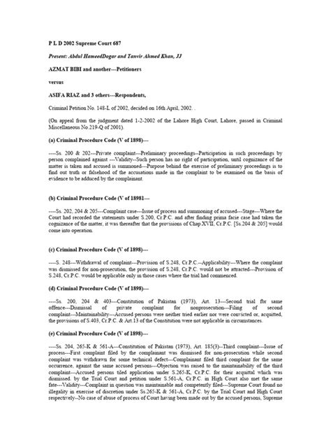 Ss 202 Of Cr P C Research Pdf Criminal Procedure In South Africa Trials