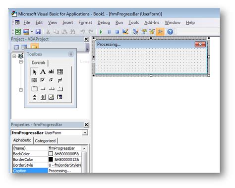 Progress Bar In Excel Vba Lets Excel In Excel