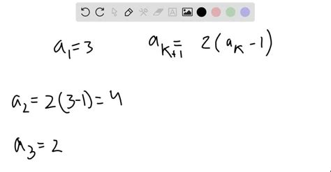 Writing The Terms Of A Recursive Sequence In Exercises 49 52 Write The First Five Terms Of The