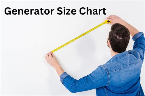 Generator Size Chart Michigan Critical Power
