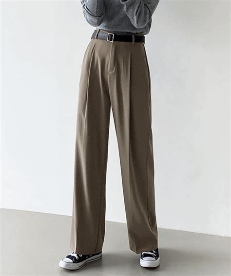 숏기본롱~2xl 수선없이 인생핏 와이드 핀턱 슬랙스