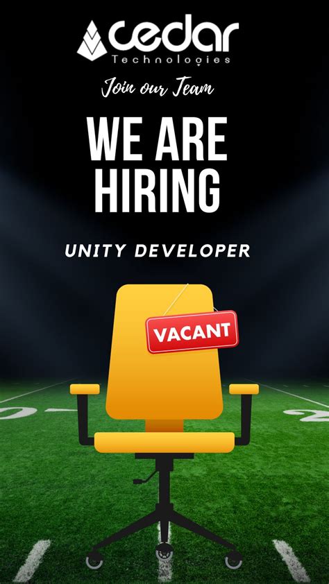 Cedar Technologies On Linkedin Unitydeveloper Gamedevelopment