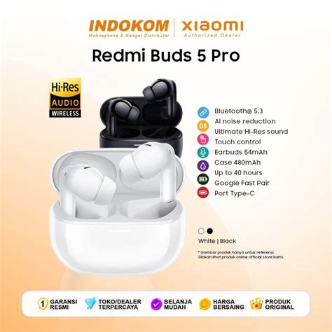 Jual Xiaomi Redmi Buds Pro Garansi Resmi Shopee Indonesia