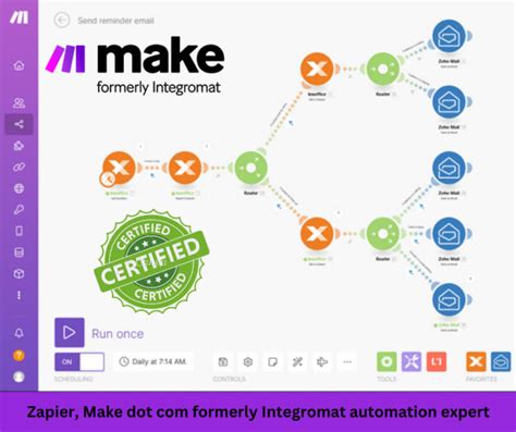 Create Automation Work Flow Using Zapier Make Dot And Api