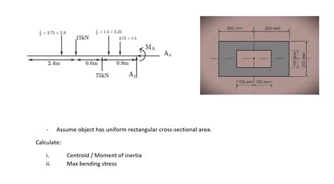 Solved Assume Object Has Uniform Rectangular