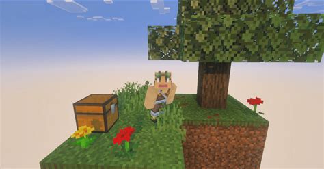 Classic Sky Block Minecraft Bedrock Maps Curseforge