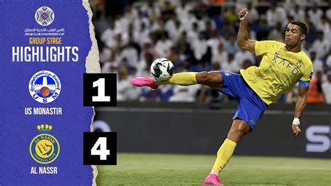 Us Monastir Vs Al Nassr Live Anderson Talisca Cristiano Ronaldo