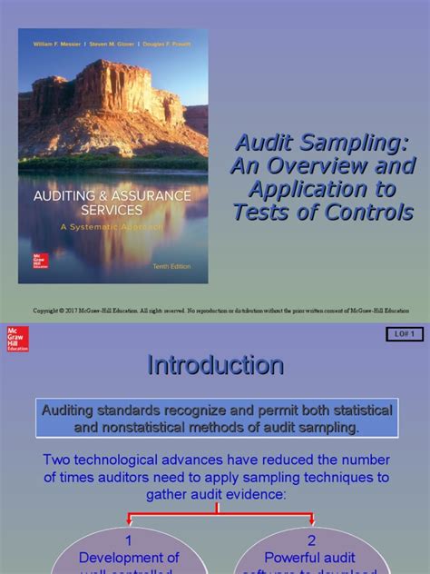 audit sampling test of control pdf audit statistics