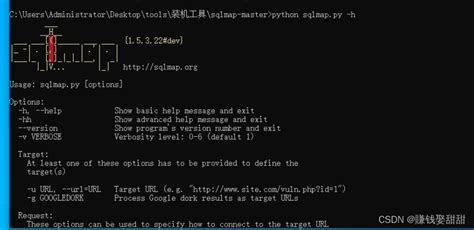Sqlmap Sqlmap Csdn