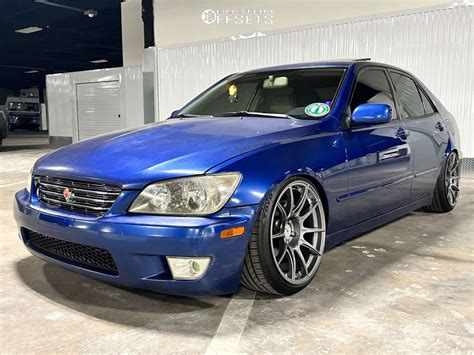 2002 Lexus Is300 With 18x9 5 22 Ssr Gtx01 And 215 40r18 Toyo Tires