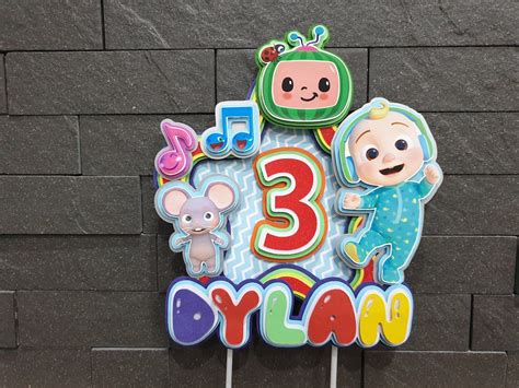 Cocomelon Cake Topper 3d Cake Topper 3d Cocomelon Cake Etsy Ireland Porn Sex Picture