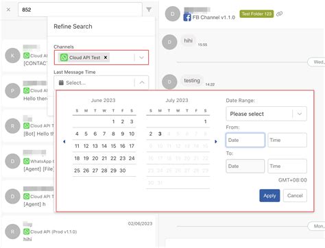 Thread Operations In Inbox Integration Woztell Platform Documentation