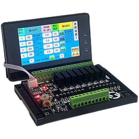 V V RS RS Serial Modbus RTU PLC Programmable Delay Relay Module CH IO Trigger Switch