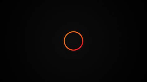 Dark Simple Circle 4k Wallpaperhd Artist Wallpapers4k Wallpapers