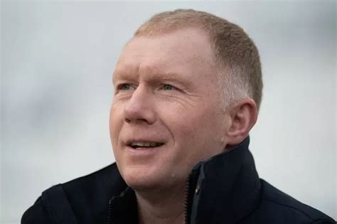 Paul Scholes Fires X Rated Message As He Fumes At What Manchester