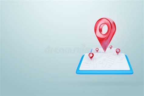 Concept Guidebook Navigator Red Map Location Symbol Sign Or Navigation Locator Gps Map