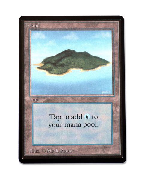 Island From Limited Edition Beta Leb Mtg Proxy Magic Cardplus